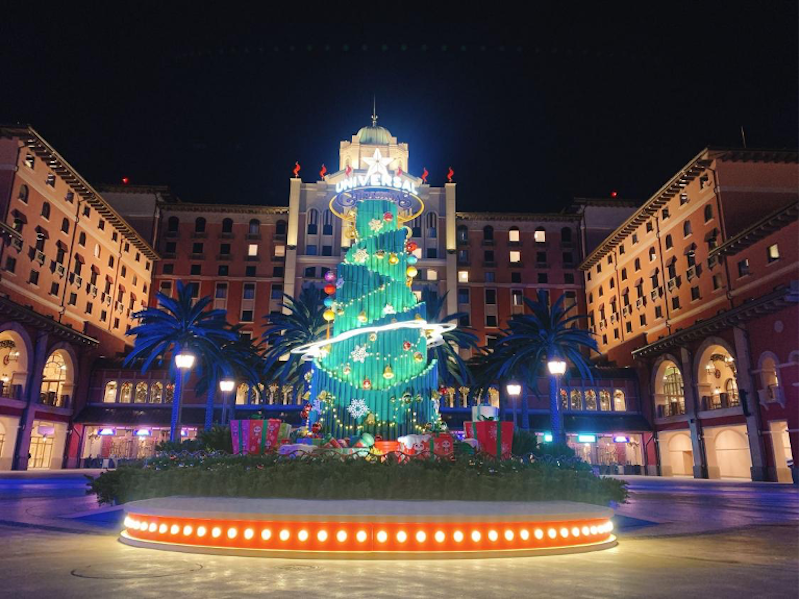 Winter Vibe at Universal Beijing Resort
