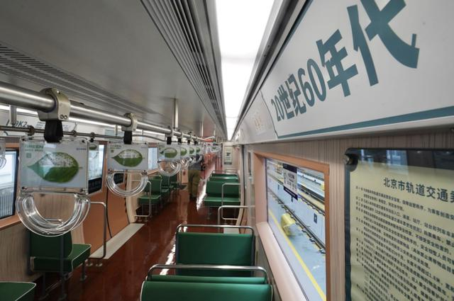 'Time-Themed Train' of Beijing Subway Begins Trial Operation