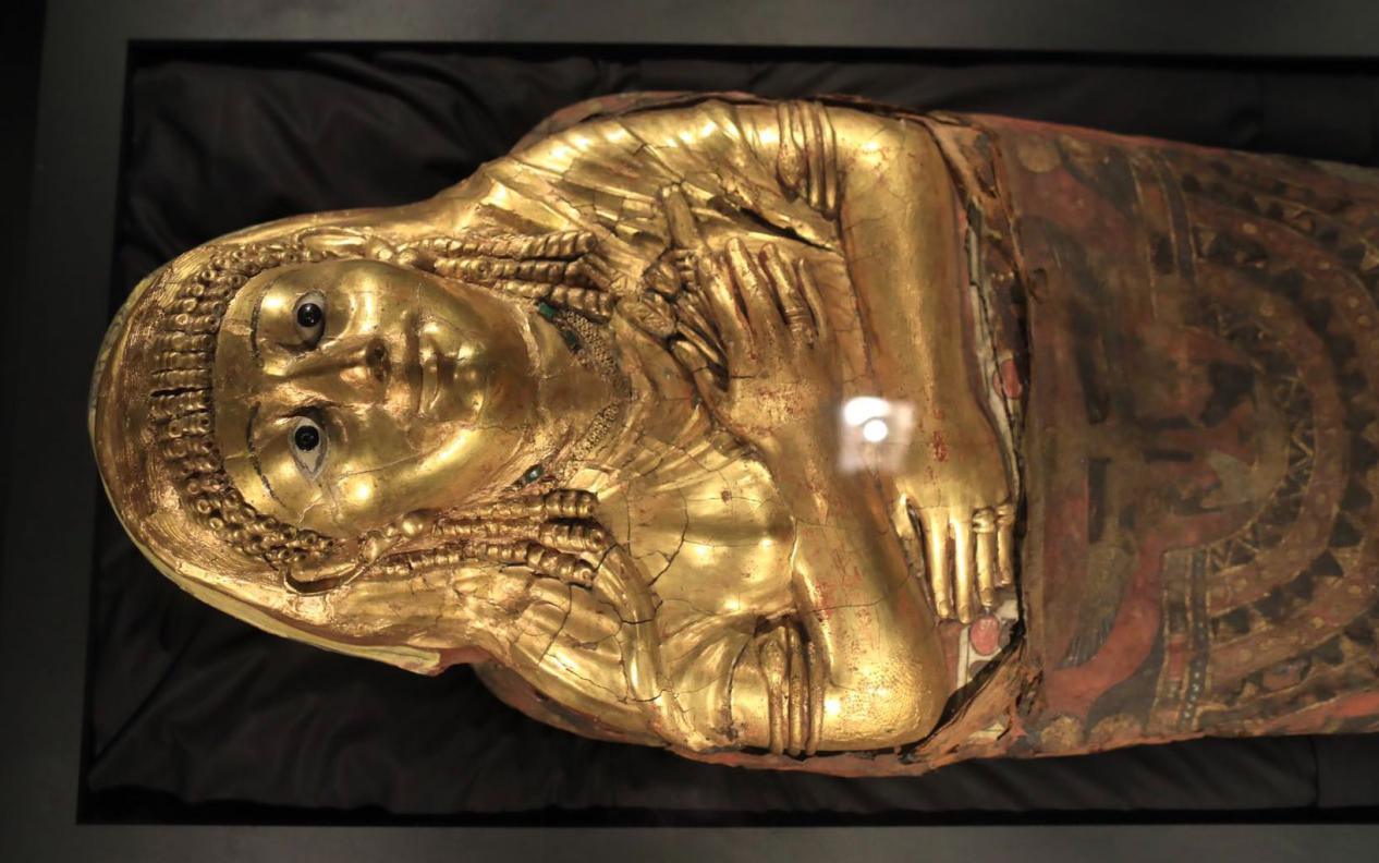 Six Golden Mummies Debut at China Millennium Monument