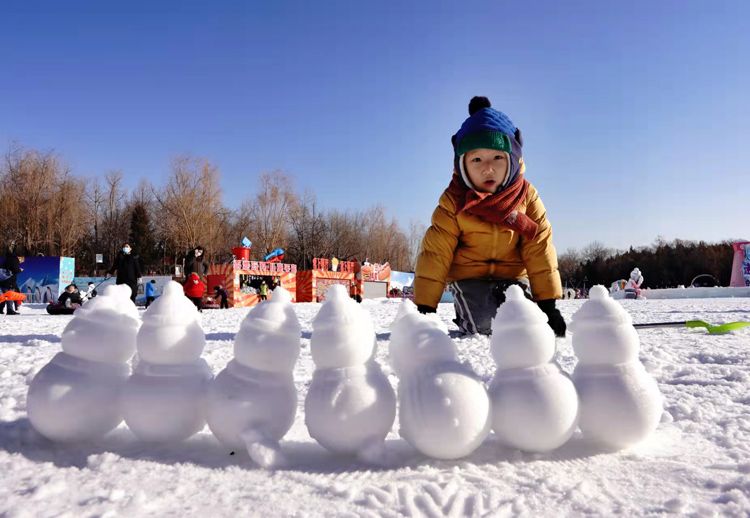 Snow Gala in Beijing Municipal Parks Kicks off