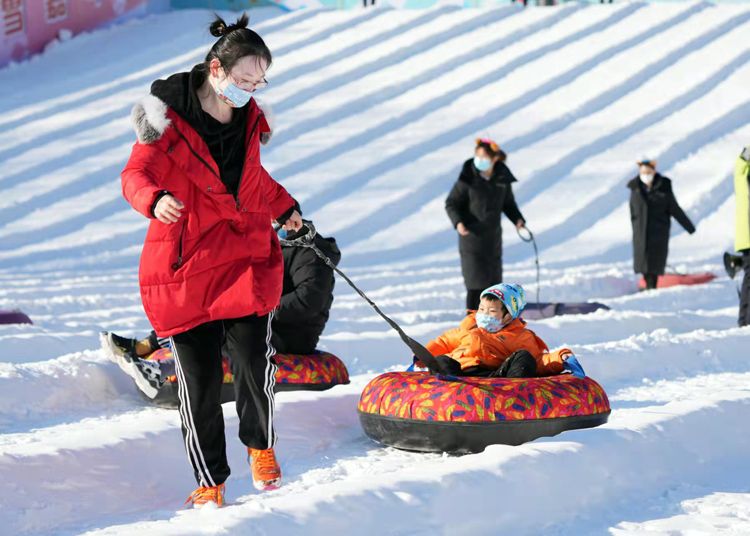 Snow Gala in Beijing Municipal Parks Kicks off