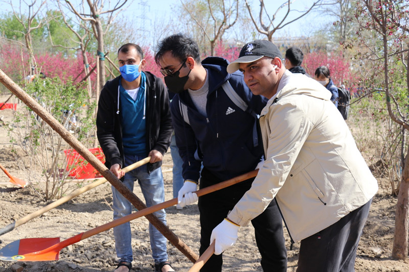 2022 Beijing International Friendship Forest Tree Planting Event Held
