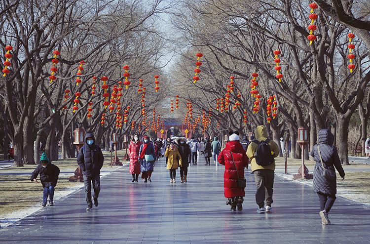 Beijing Parks Receive 4.3 Million Visitors During Spring Festival Holiday